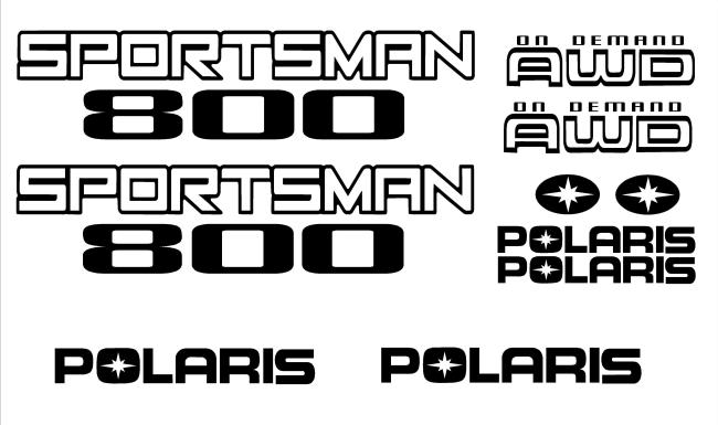 www.motodecals.com Sticker Kits Polaris atvs Stickers Decals Graphics